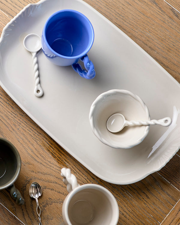 Vintage Table Rectangular Tray / Vanilla - Robert Gordon Australia