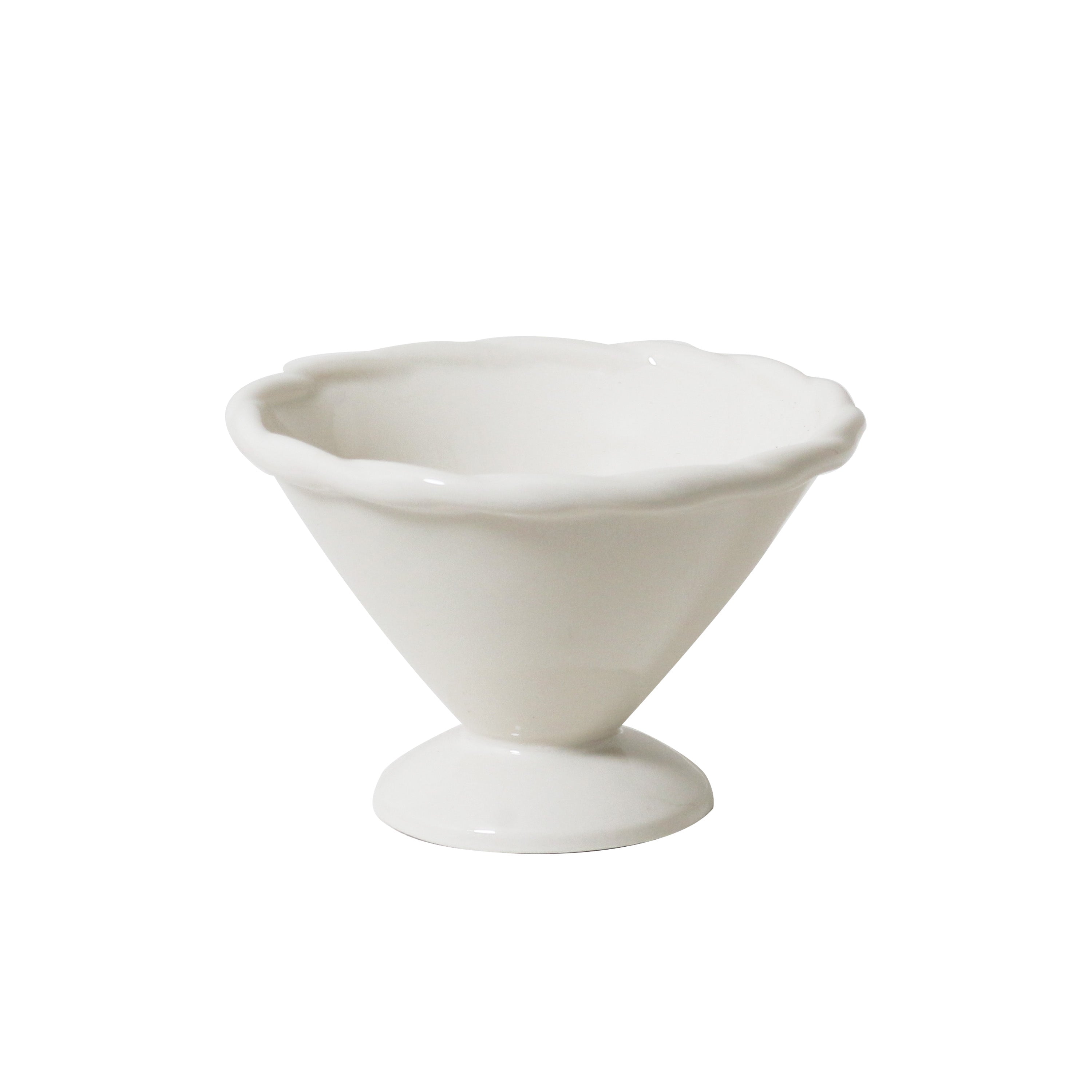 Vintage Table Set of 3 Elevated Condiment Bowls / Vanilla - Robert ...